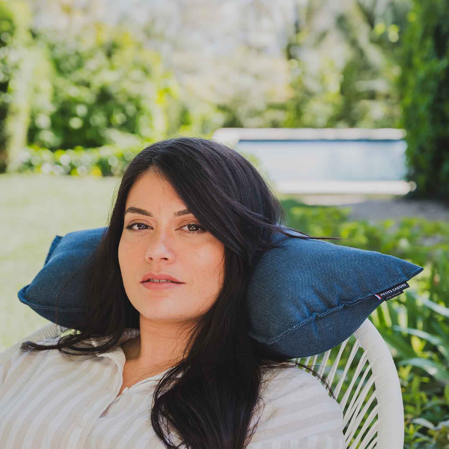 Ergonomic outdoor cushion · ƩPICUR Nîmes | Little Cadors